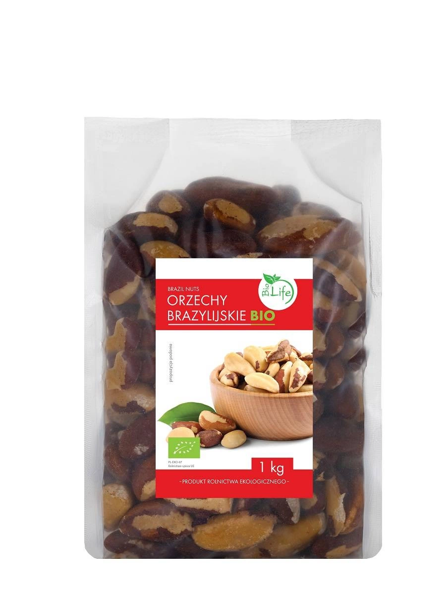 Orzechy brazylijskie bio 1 kg - Bio Life - Najniższa cena | BIO-LIFE - sklep internetowy